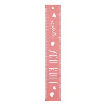You Rule | Personalized Ruler | Zazzle