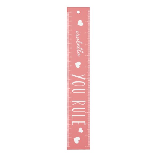 You Rule | Personalized Ruler | Zazzle