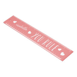 You Rule | Personalized Ruler | Zazzle