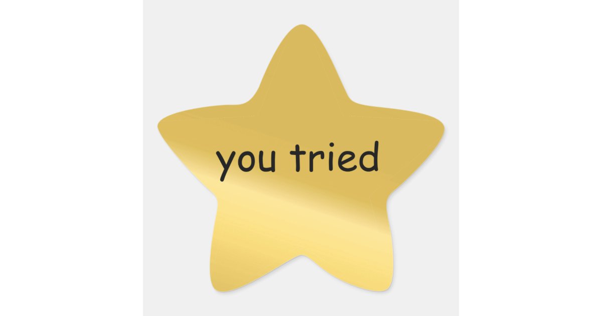 you tried stickers | Zazzle