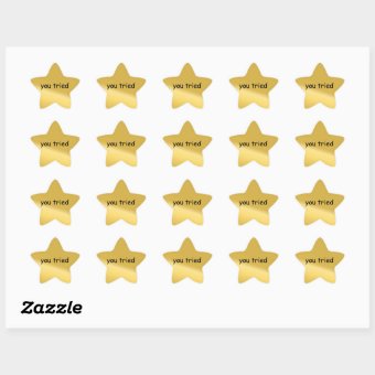you tried stickers | Zazzle