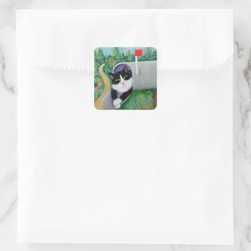 You’ve Got Mail Square Sticker | Zazzle