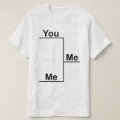 You versus Me Bracket T-Shirt | Zazzle