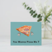 You Wanna Pizza Me ? Postcard | Zazzle
