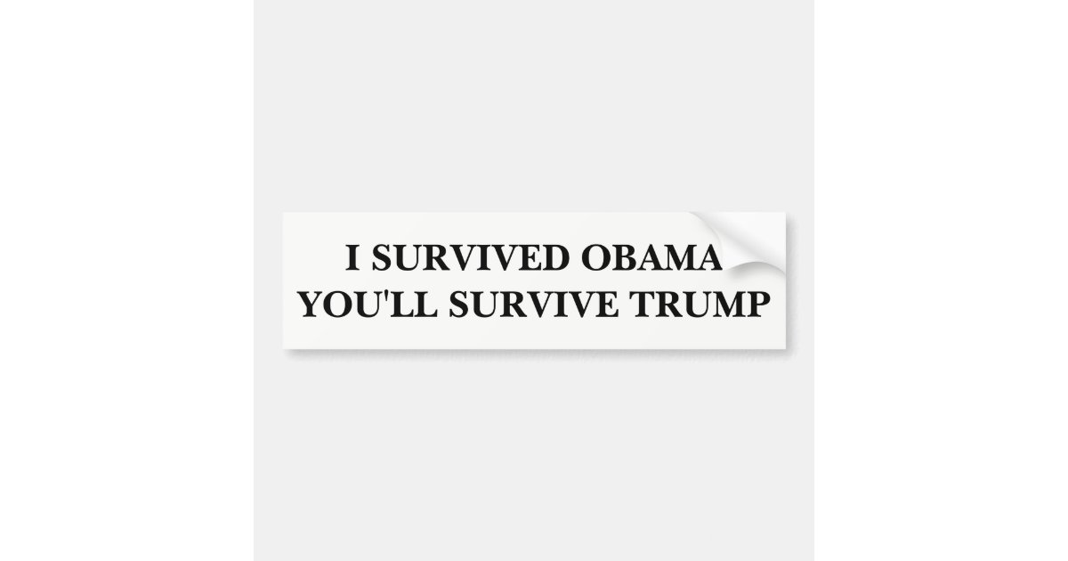You'll Survive Bumper Sticker | Zazzle