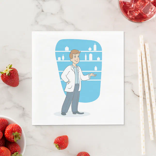 Young Doctor Napkins | Zazzle