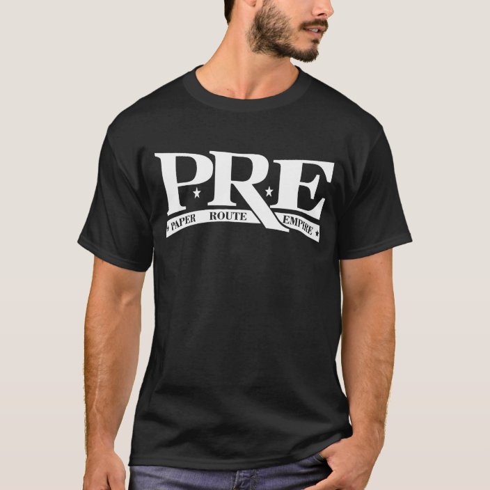 Young Dolph PRE Paper Route Empire Hip Hop T-Shirt | Zazzle.com