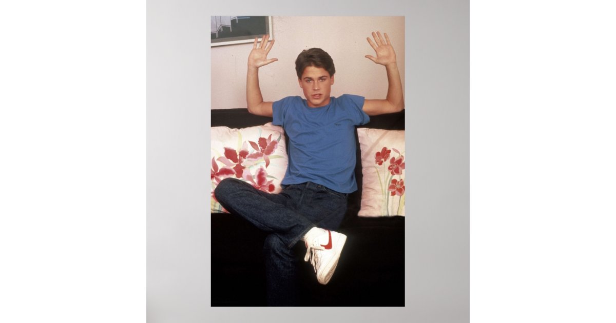 Young Rob Lowe Poster | Zazzle