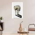 Young White Pegasus Colt Fantasy Art Poster | Zazzle