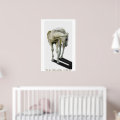 Young White Pegasus Colt Fantasy Art Poster | Zazzle