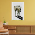 Young White Pegasus Colt Fantasy Art Poster | Zazzle