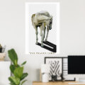 Young White Pegasus Colt Fantasy Art Poster | Zazzle