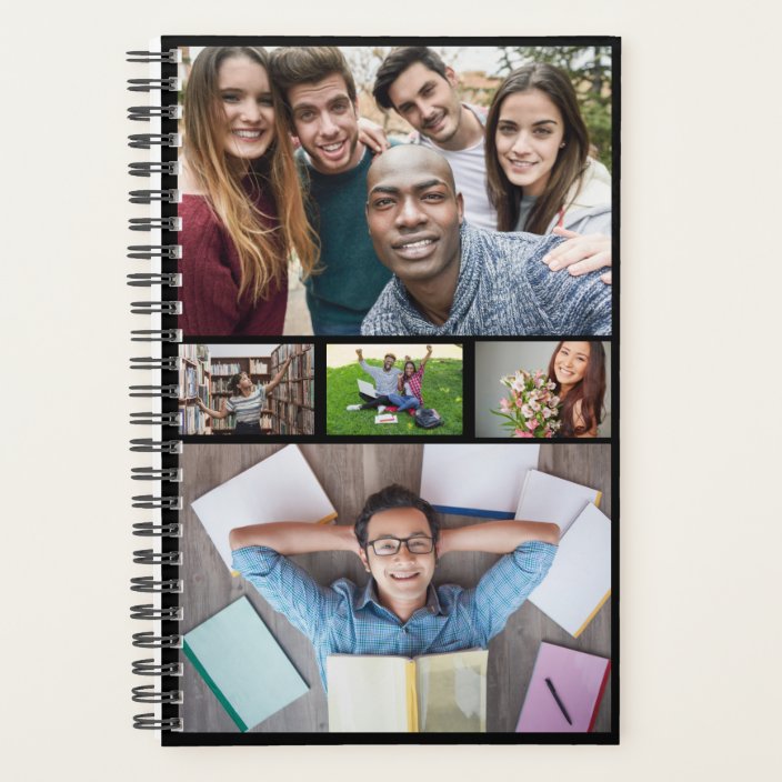 YOUR 10 PHOTOS custom planner | Zazzle.com