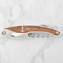 Modern Boat Name Anchor Blue Gold Fish Nautical Waiter's Corkscrew | Zazzle