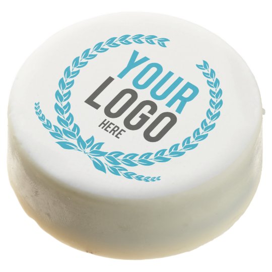 Your Business Logo Chocolate Dipped Oreo | Zazzle.com