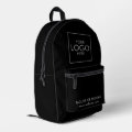 Your Business Logo Custom Company Promotional Printed Backpack | Zazzle