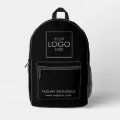 Your Business Logo Custom Company Promotional Printed Backpack | Zazzle
