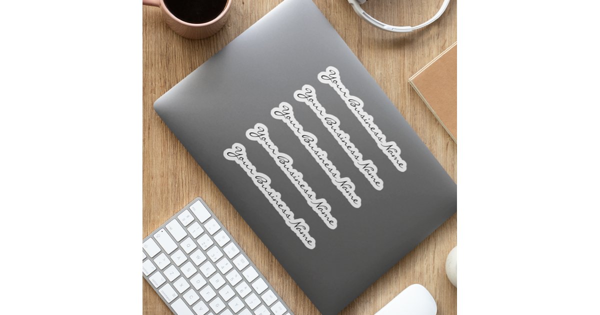 Your Business Logo Custom Multiple Sticker | Zazzle