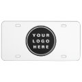 Your Business Logo Promotional Business Company License Plate | Zazzle