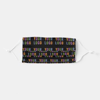 Your Business Logo Promotional Items Adult Cloth Face Mask | Zazzle
