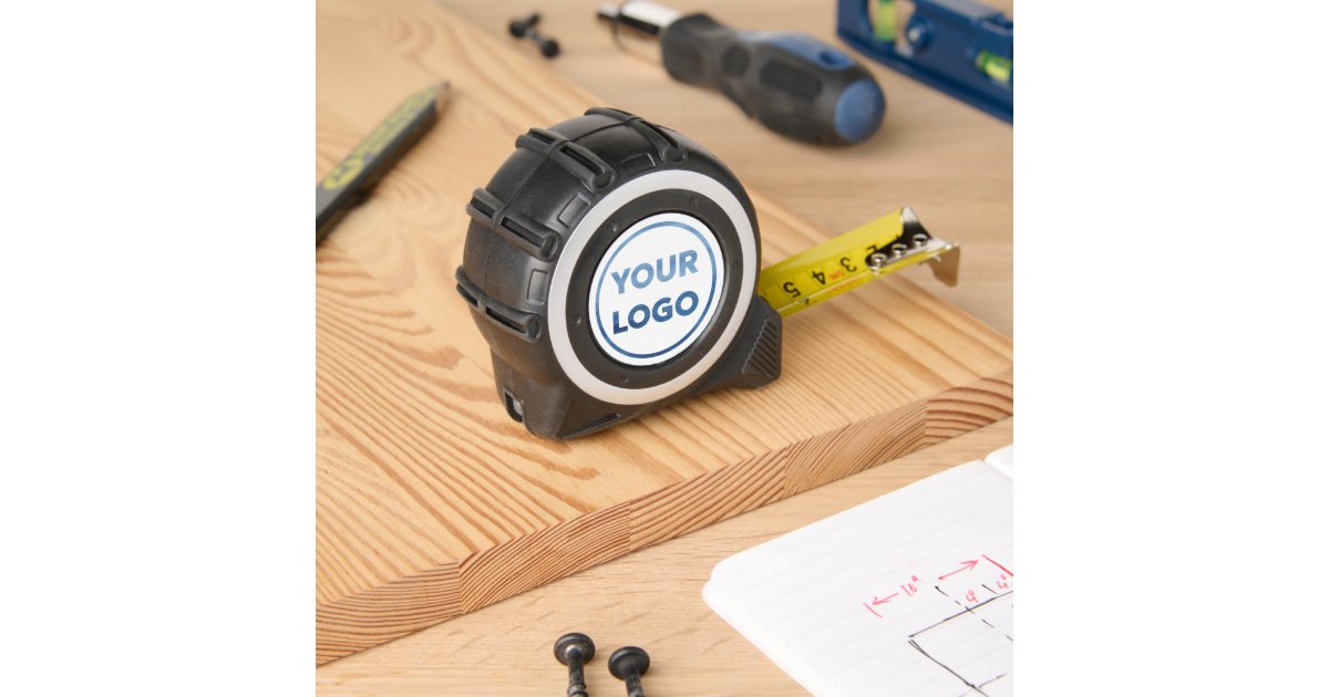 Your Business Logo Tape Measure | Zazzle