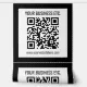 Your Business Name & Editable QR Code Wallpaper | Zazzle
