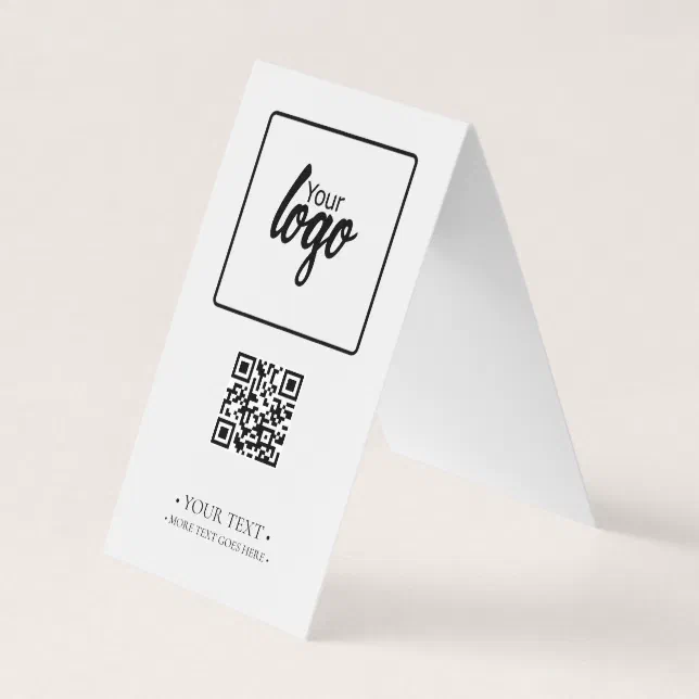 Your Business QR Code and Logo | Zazzle