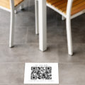 Your Business QR Code Floor Decals | Zazzle