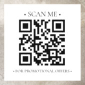 Your Business QR Code Floor Decals | Zazzle