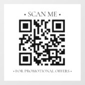 Your Business QR Code Floor Decals | Zazzle