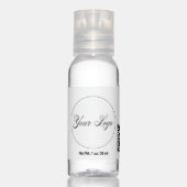 Your Company Logo And QR Code Hand Sanitizer | Zazzle