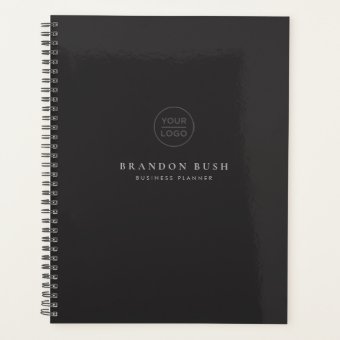 Your Company Logo Custom Business Planner | Zazzle