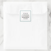 Your Company Logo Sticker Label Sheet - Basic | Zazzle