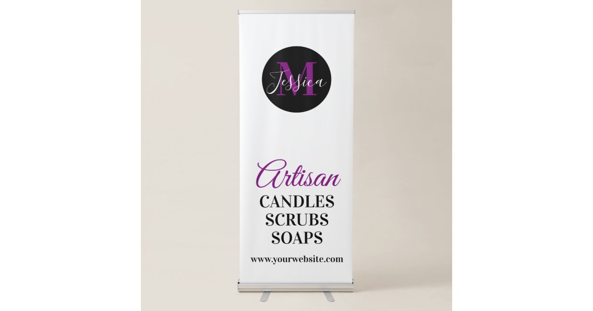 Your Custom Farmer’s Market Event Handmade Vendor Retractable Banner ...