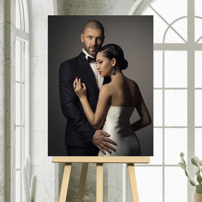 Your Custom Photo Portrait for Any Event Foam Board | Zazzle
