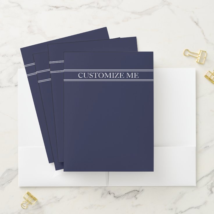 Your Custom Pocket Folder | Zazzle