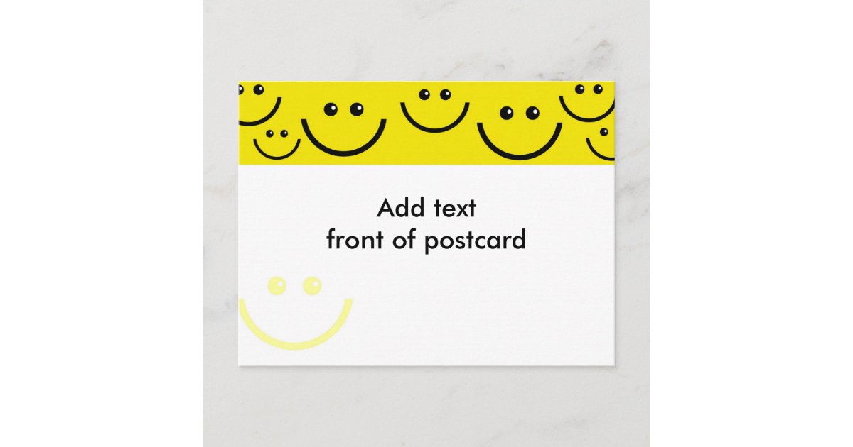 Your Custom Postcard, Add Text to Front and Back. Postcard | Zazzle