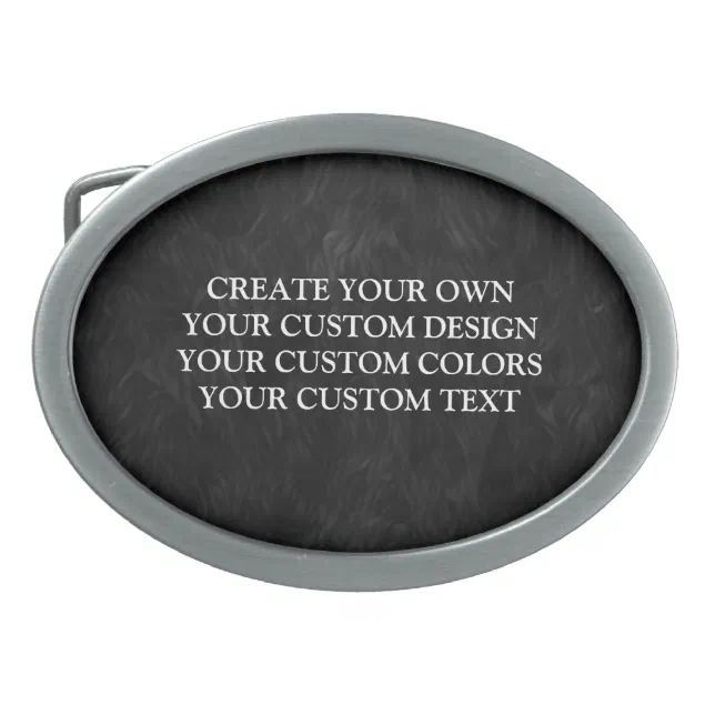 Your Design Here - Create Your Own Belt Buckle | Zazzle