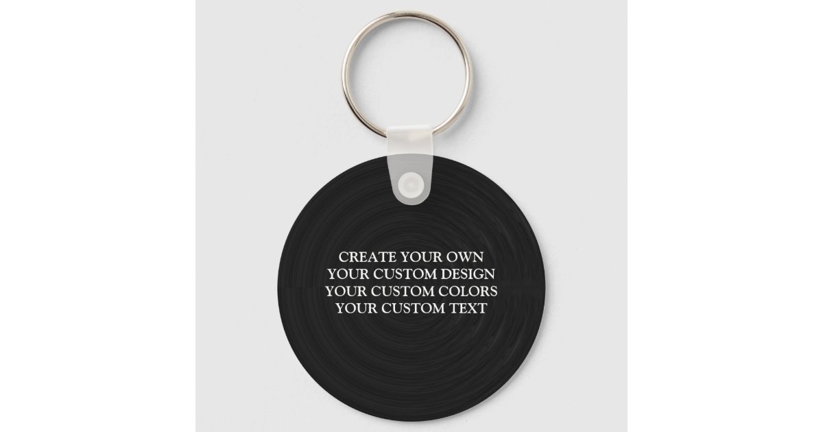 Your Design Here - Create Your Own Keychain | Zazzle