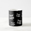 Your Design or Business Logo | Random Placement Coffee Mug | Zazzle