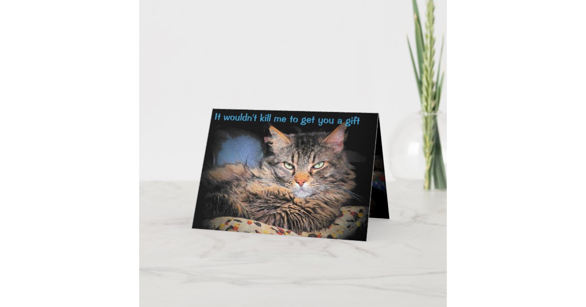 Your Gift? Why Risk It Card | Zazzle