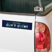 Your Gods Don't Exist Bumper Sticker | Zazzle