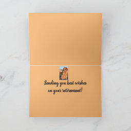 Your Golden Years Retirement Wish Golden Retriever Card | Zazzle