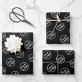 Custom ADD YOUR LOGO Business Church Merchandise Wrapping Paper Sheets ...