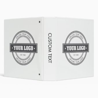 Your logo binder | Zazzle