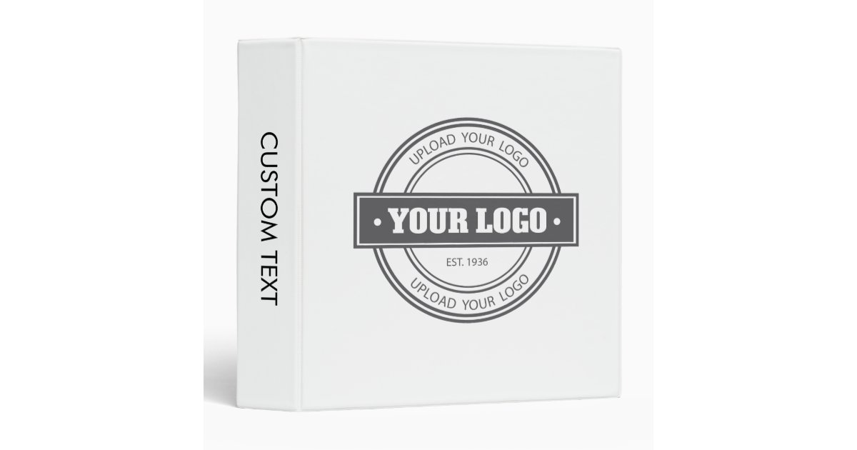 Your logo binder | Zazzle
