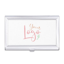 Your Logo Business Card Case | Zazzle
