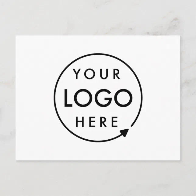 Your Logo | Business Corporate Modern Professional Postcard | Zazzle