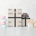 Your LOGO Gift Wrapping Paper | Zazzle
