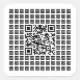 Your Logo/Image Tiled & Editable Scannable QR code Square Sticker | Zazzle